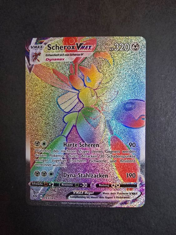 Scherox VMAX Rainbow DE 193/189 | Kaufen auf Ricardo