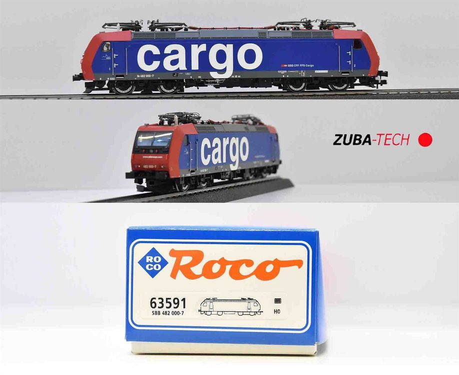 Roco 63591 E-Lok Re 482 SBB-Cargo H0 GS (Gebraucht) in St. Gallen für ...