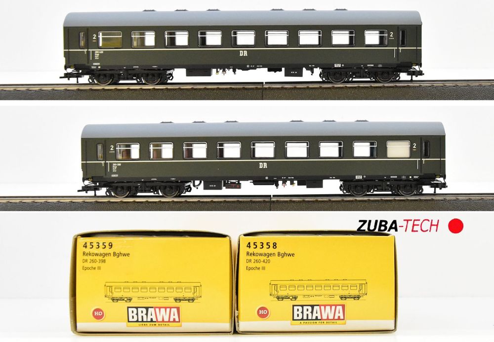 Brawa 2x Rekowagen Bghwe DR Epoche III H0 GS mit OVP (Gebraucht) in St. Gallen für CHF 62 – mit ...