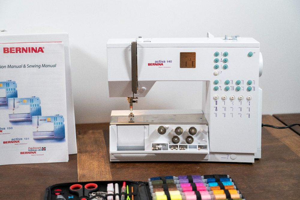 BERNINA ACTIVA 140 - FRISCH REVIDIERT - 2 MONATE GARANTIE (Gebraucht ...