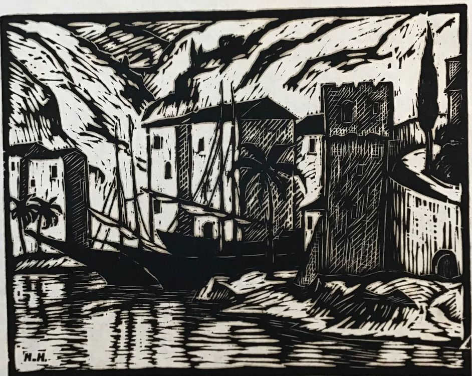 Heinrich HERZIG HOLZSCHNITT SIGNIERT (Gebraucht) in Gersau für CHF 79 – mit Lieferung auf ...