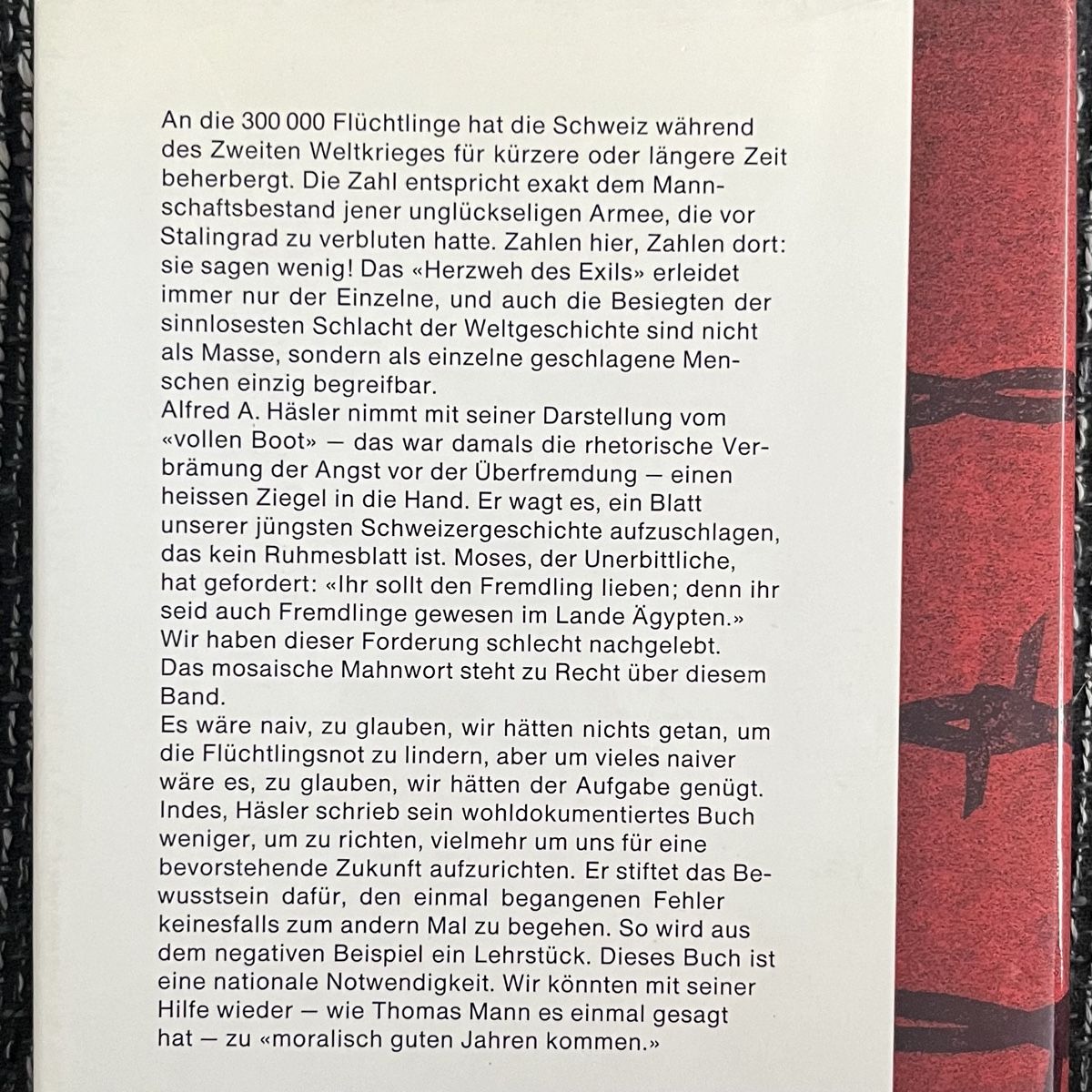 Das Boot ist voll - Die Schweiz und die Flüchtlinge (Gebraucht) in Schwyz für CHF 3 – mit ...