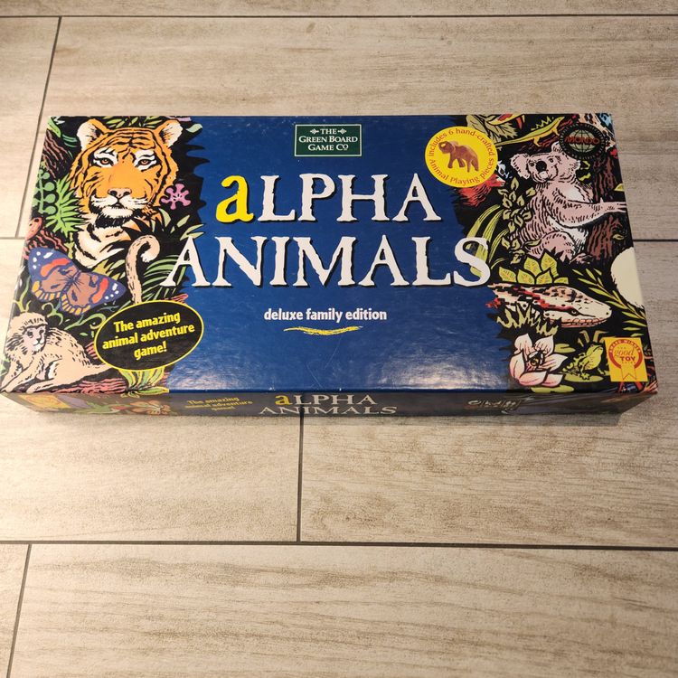 Alpha Animals Deluxe – Holztiere – komplett – Brettspiel (Gebraucht) in ...