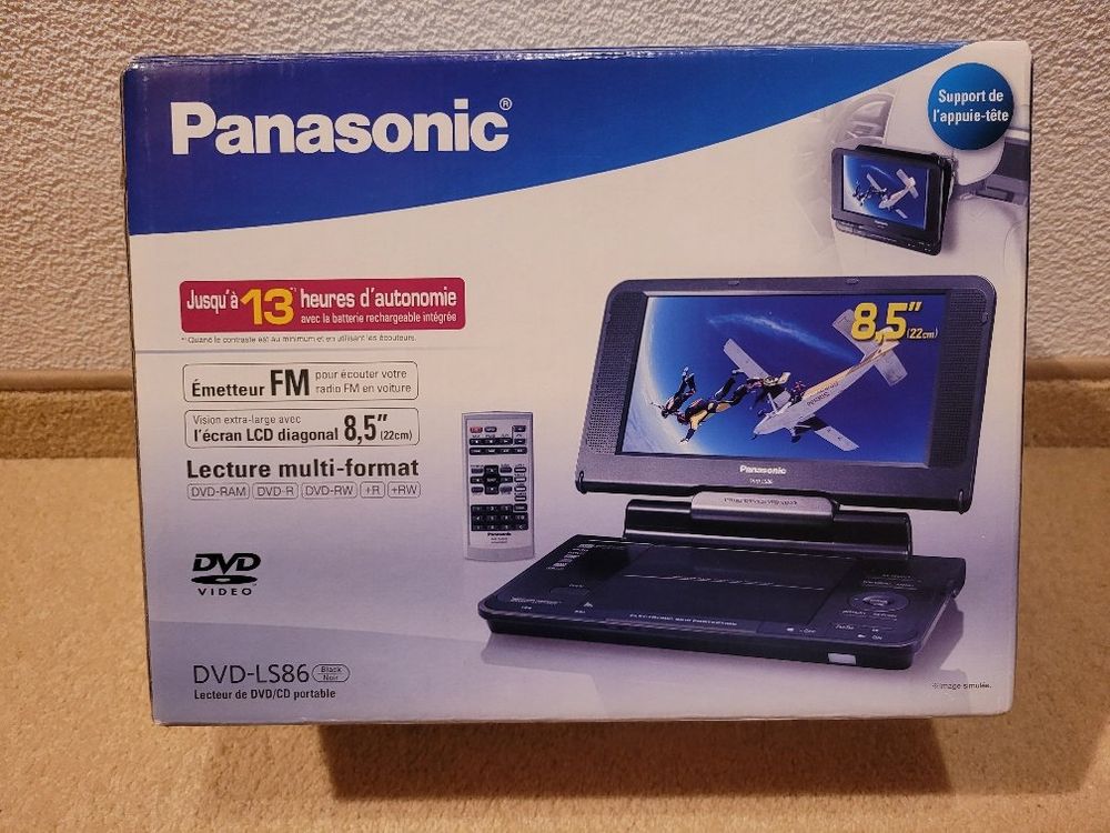 DVD Portable Player Panasonic 8.5 Zoll DVD-LS86 | Kaufen auf Ricardo