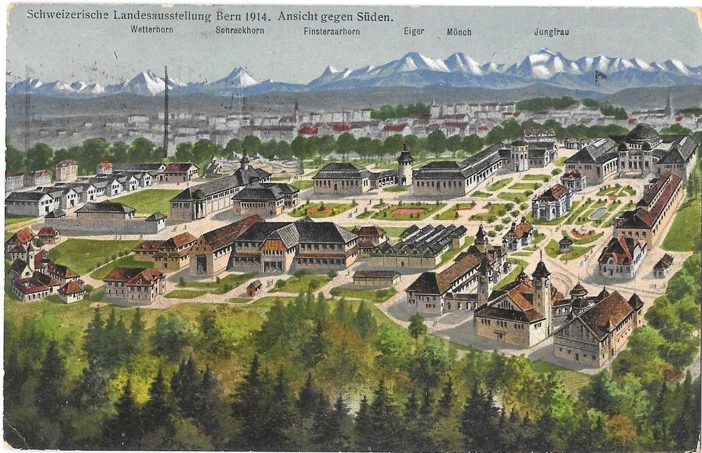 Bern Landesausstellung 1914 Ansicht gegen Süden (Gebraucht) in Olten ...