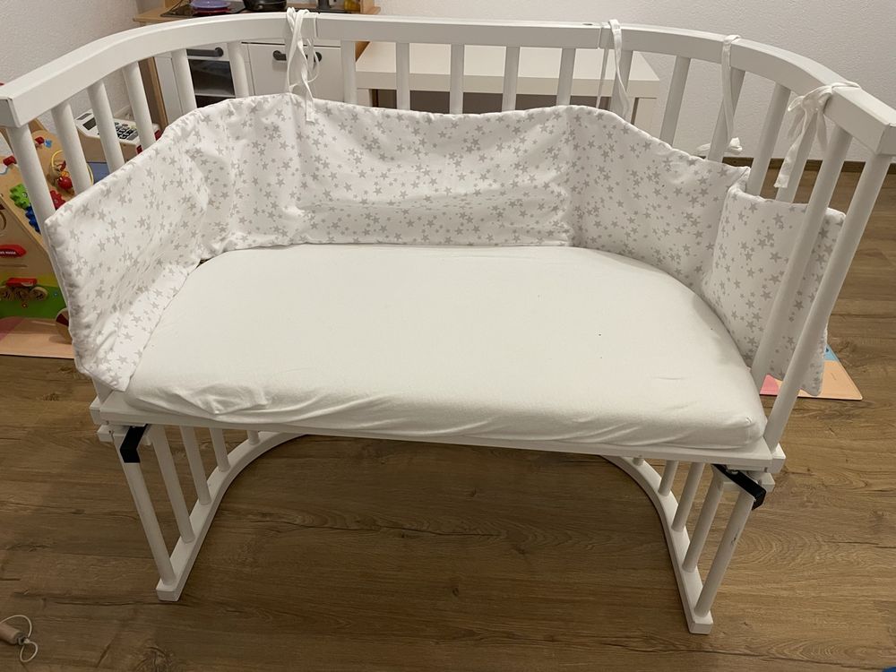Schöne Babybay Beistellbett Matratze Ebenbild