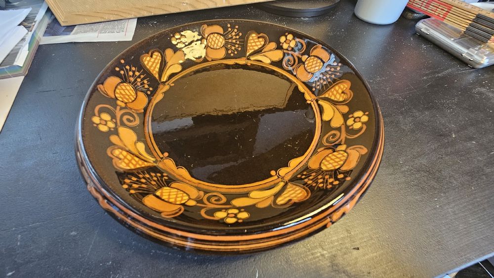 Alter Teller Hans Schneider Handarbeit, Steffisburg, Schweiz (Gebraucht ...