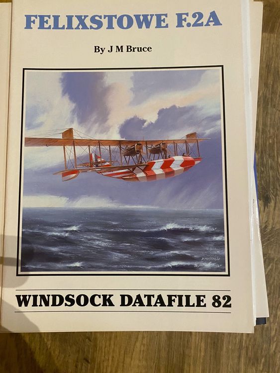 BUCH ENG FELIXSTOWE F.2A WWI WINDSOCK DATAFILE 82 (Gebraucht) in MÜHLEDORF/SO für CHF 11.5 – mit ...
