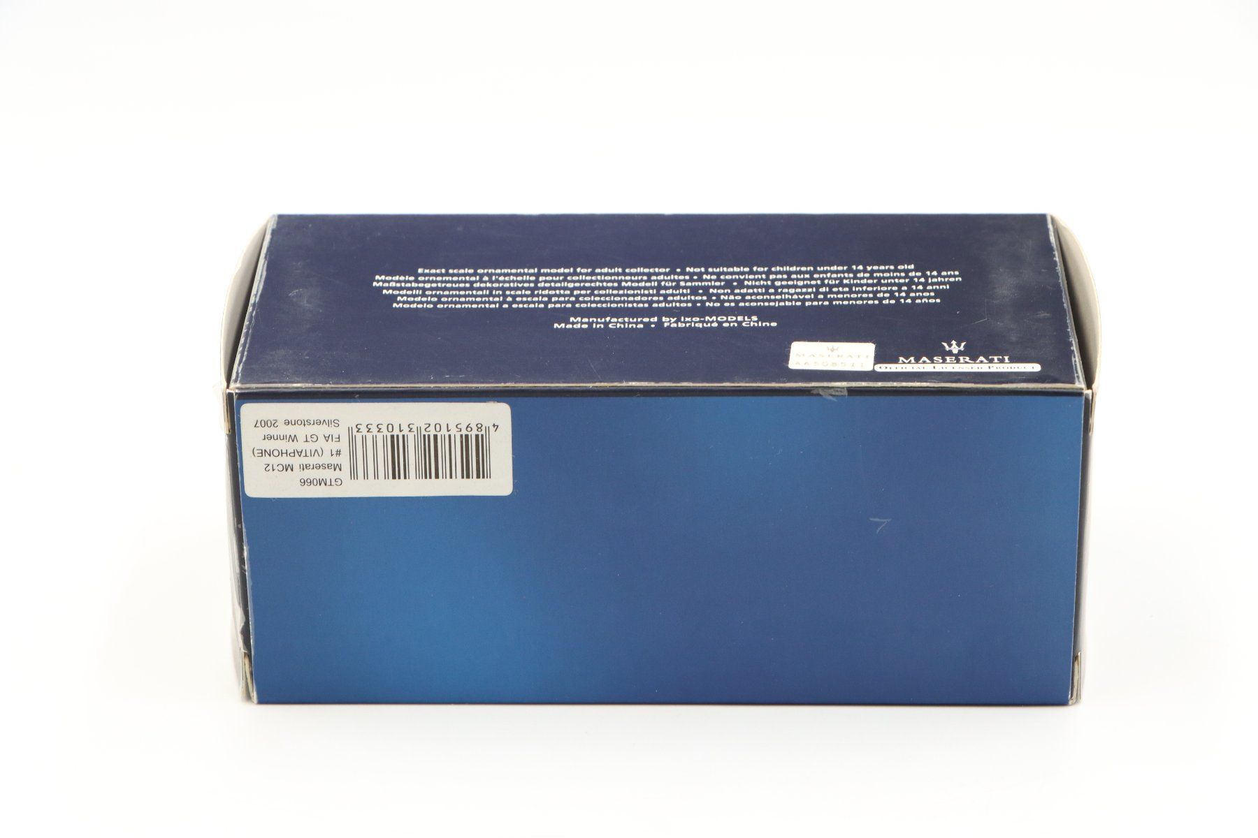 Maserati MC12 FIA GT Winner Silverstone 2007 1:43 IXO (Neu und ...