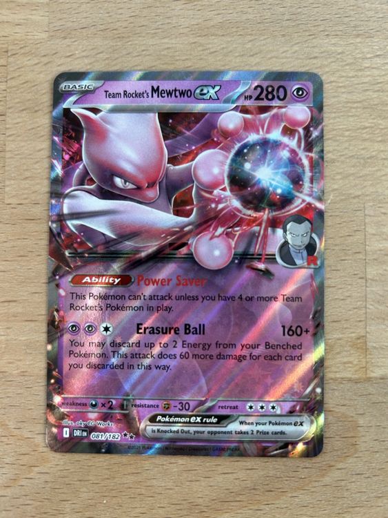 Pokémon - Team Rocket’s Mewtwo ex 🔥🇬🇧 (Neu (gemäss Beschreibung)) in ...