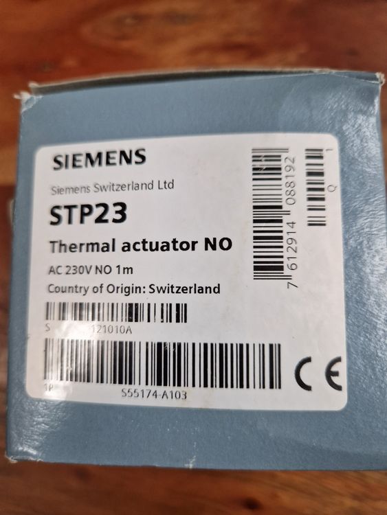 SIEMENS STP 23 (Neu und originalverpackt) in Bouveret für CHF 42 – mit ...