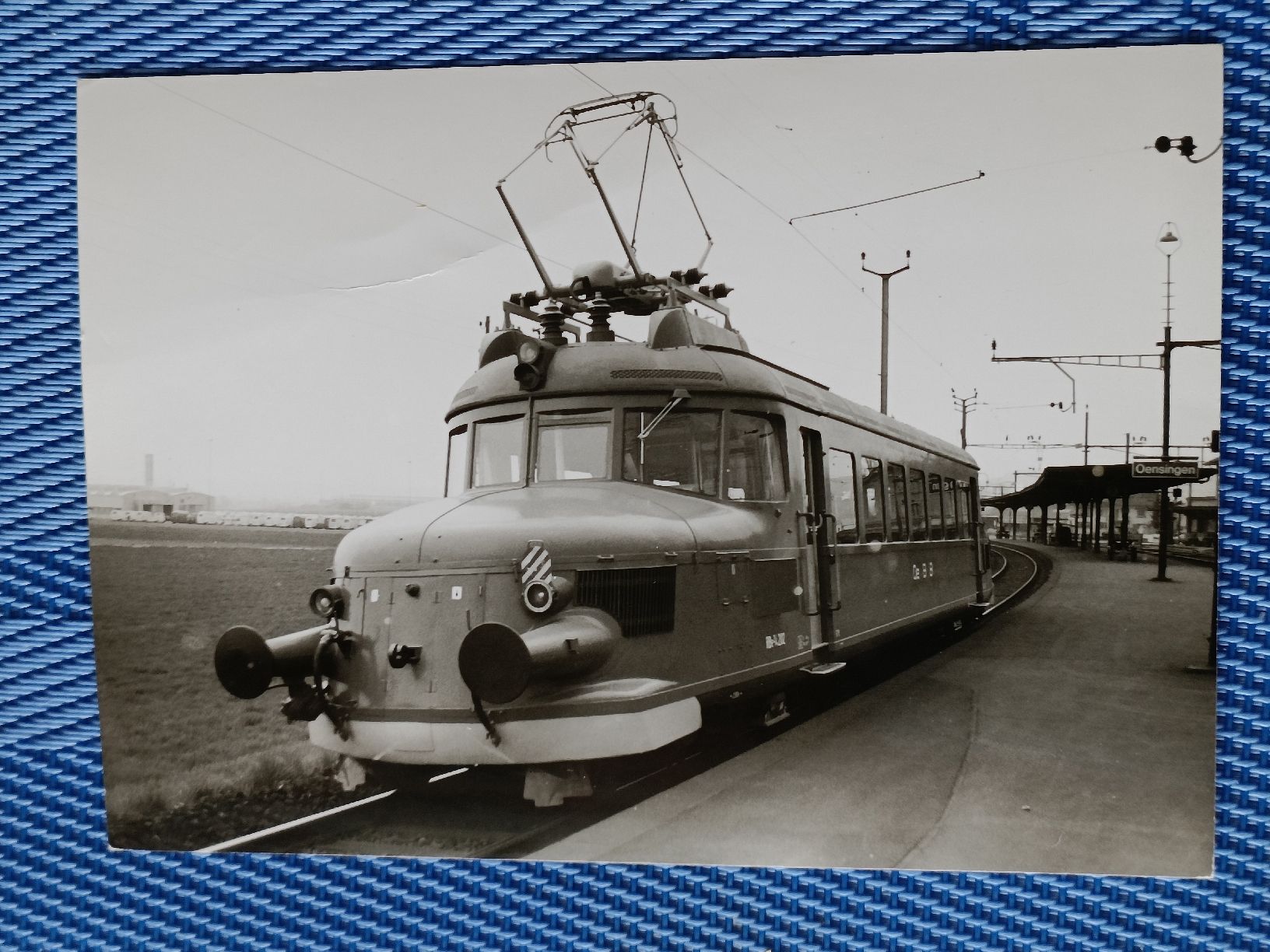 Altes Bahn Photo / Lokomotive Oe BB in Oensingen von 1974 (Gebraucht ...