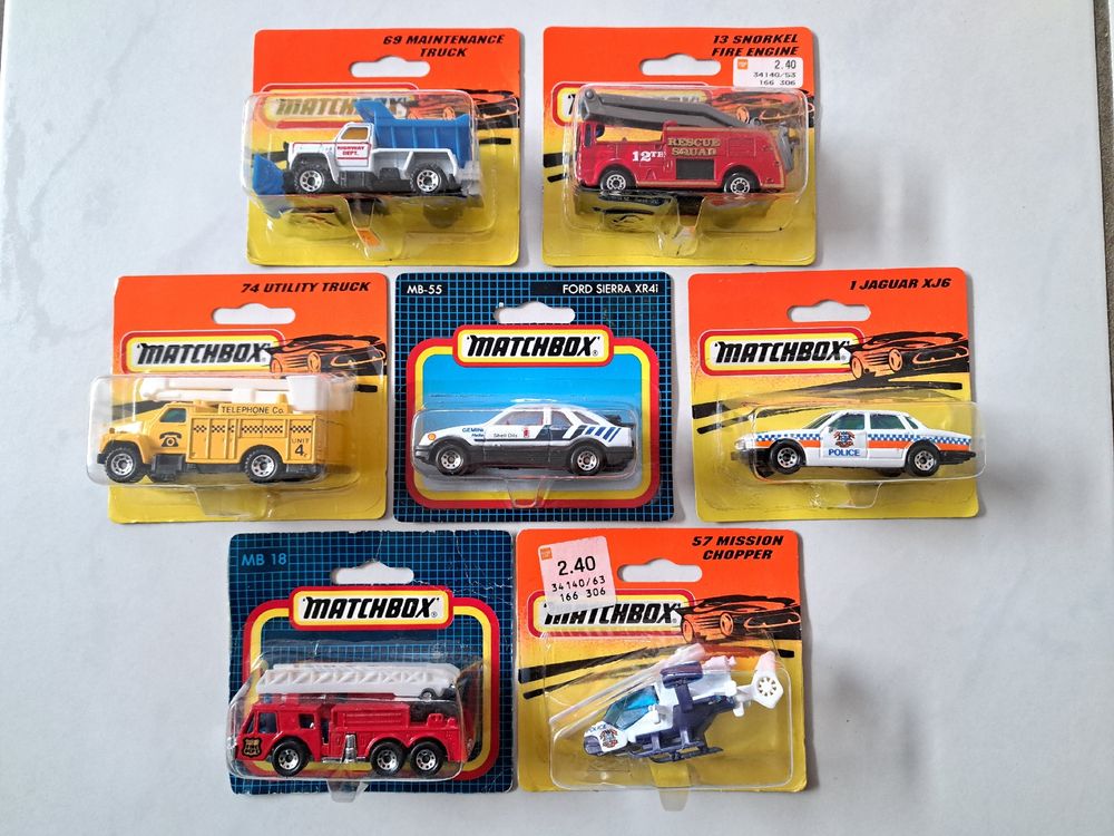 MATCHBOX SAMMLUNG aus 90er Jahren NEU OVP mit FORD SIERRA | Kaufen auf ...
