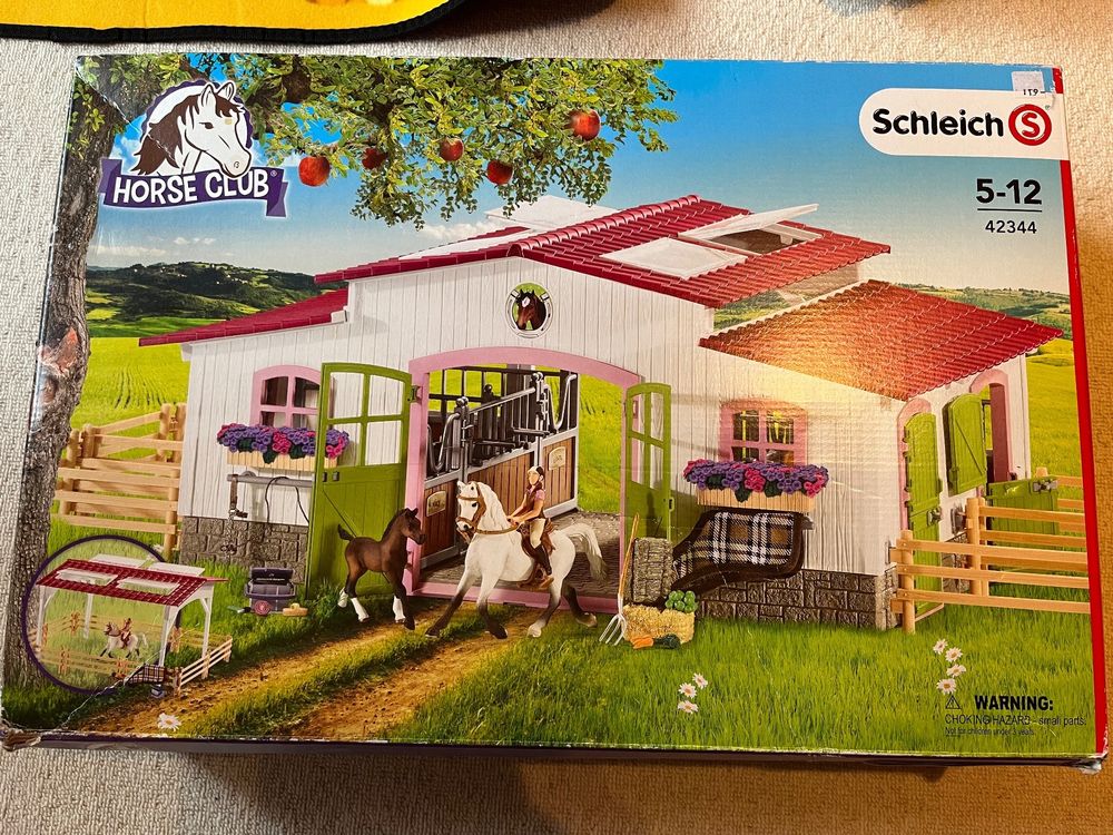 Schleich 42334 - Pferdestall | Kaufen auf Ricardo