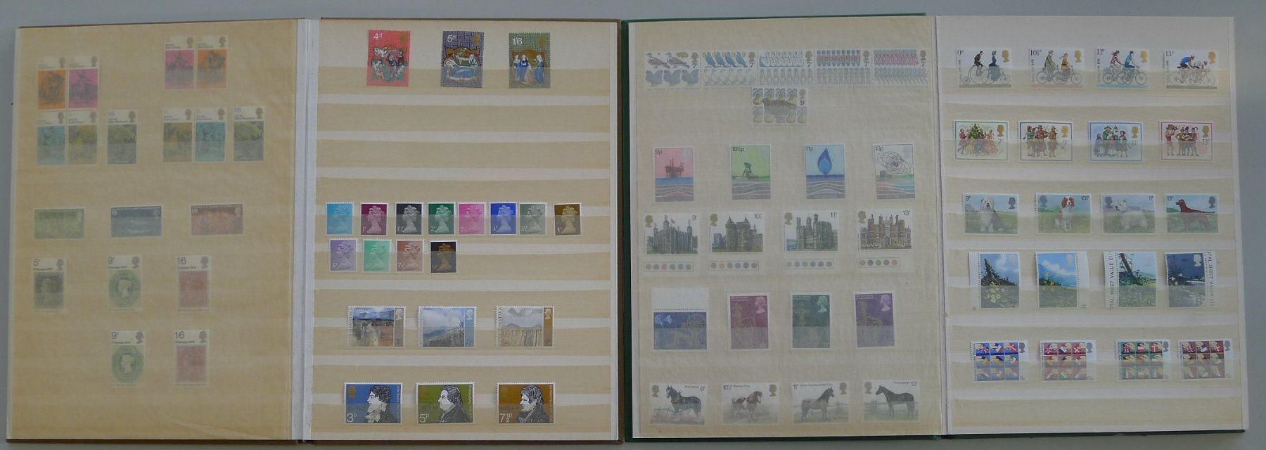 1959-86, GROSSBRITANNIEN, postfrische ** Sammlung in 2 Alben (Gebraucht ...