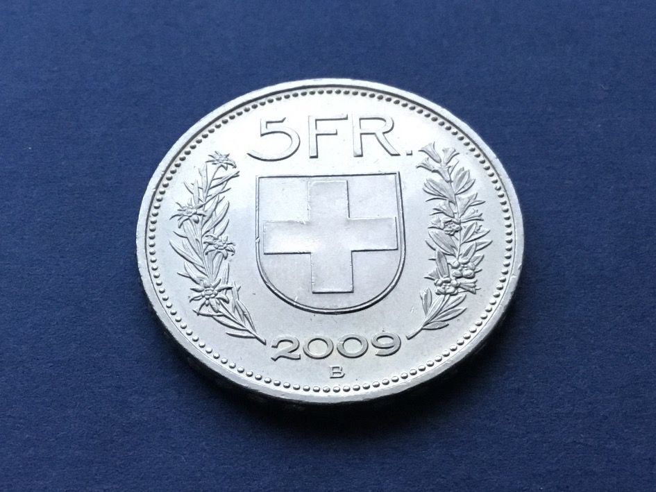 5 Franken Münze 2009 unzirkuliert | Kaufen auf Ricardo