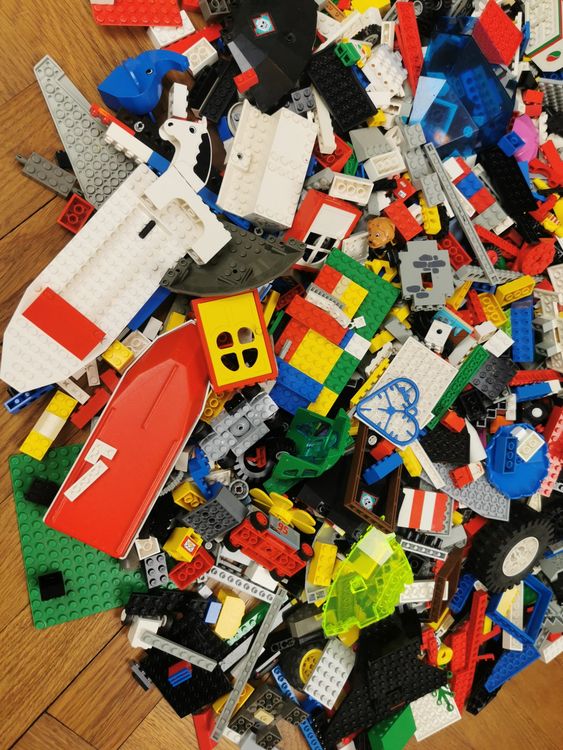 XXL Lego Mix gebrauchte Bausteine Lot en vrac Kiste Konvolut (Gebraucht) in Derendingen für CHF ...