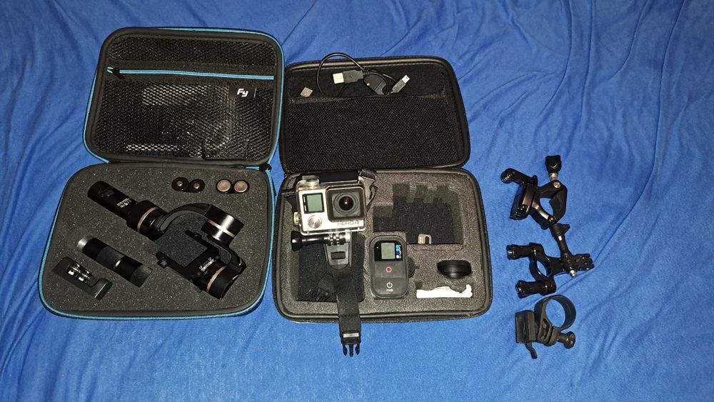 GoPro Hero4 mit Gyro und Zubehör | Kaufen auf Ricardo