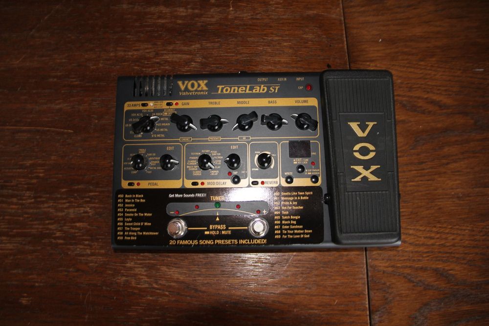 Guitar Multieffect-Board ToneLab ST VOX | Kaufen auf Ricardo