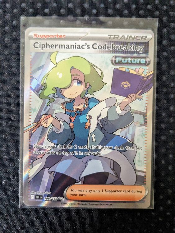 Pokémon Temporal Forces - Ciphermaniac's 198/162 ( EN ) (Neu (gemäss ...