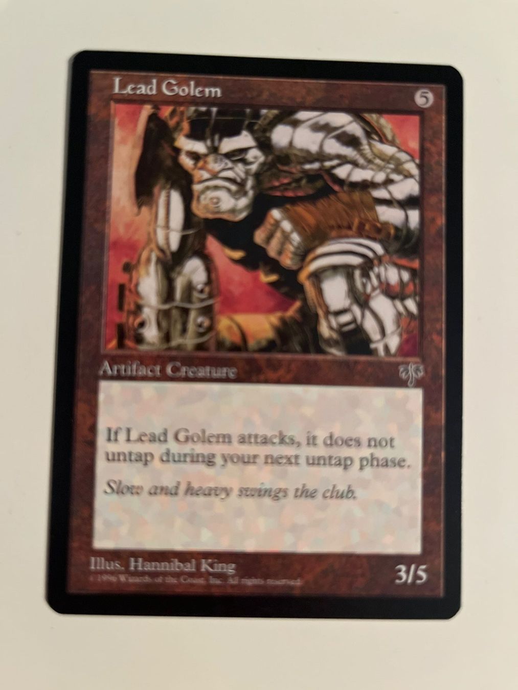 1 x Lead Golem - Magic: The Gathering - MtG (Gebraucht) in Kriens für ...