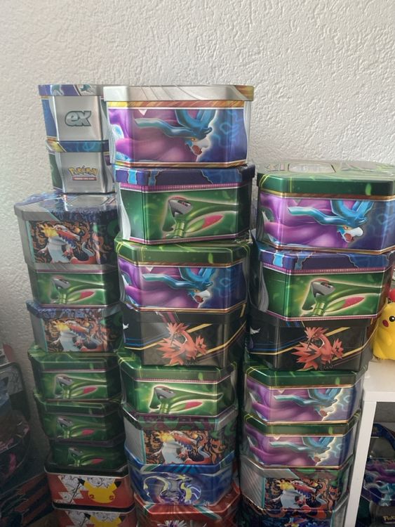 Leere Tin Container / Box Pokémon | Kaufen auf Ricardo