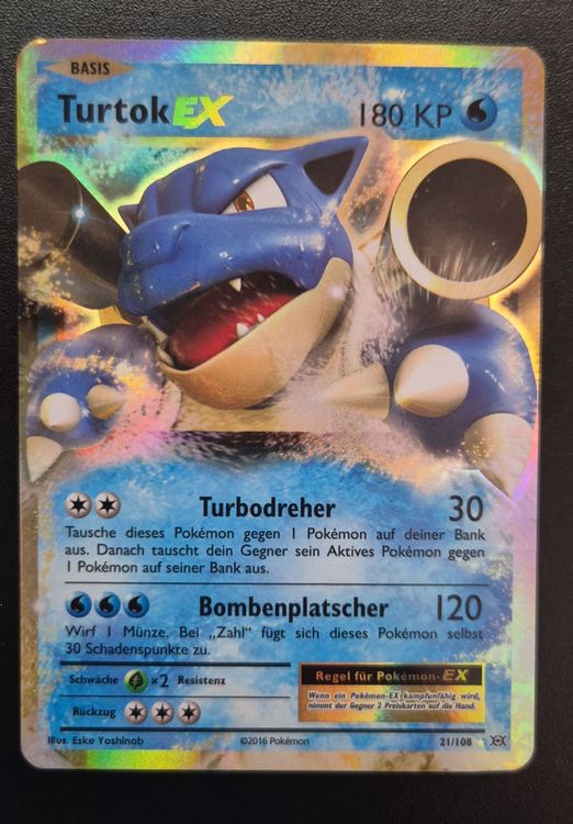 Pokemon Karte - Turtok EX (Neu (gemäss Beschreibung)) in Wohlen AG für ...