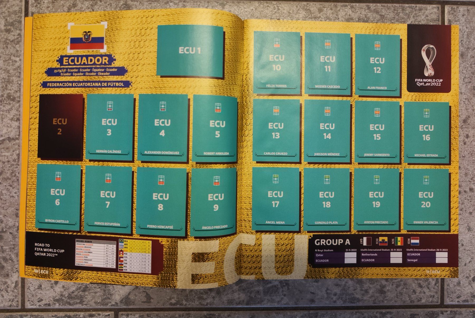 Leeres Sticker Album Fifa World Cup Qatar 2022 / Panini (Neuf (Voir ...