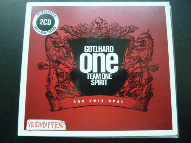 GOTTHARD - One Team One Spirit (2 CD's, vergriffen) (Gebraucht) in Au ...
