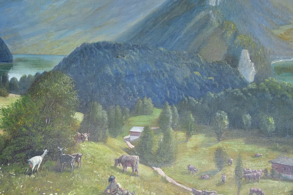 FÜR FR. 50.00 - HANS A.HAAS 1866-1943 PILATUS ANTIK-GEMÄLD (Gebraucht ...