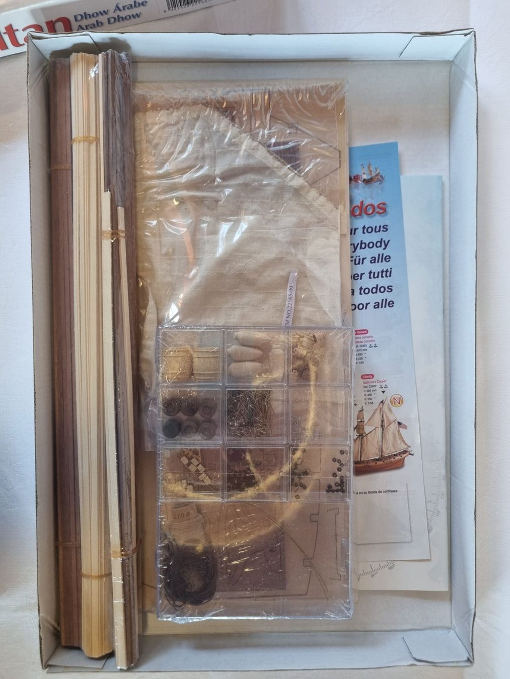 Maquette Bateau Sultan, Dhow Arabe, Artesania Latina, 1/60 (Neuf (Voir ...