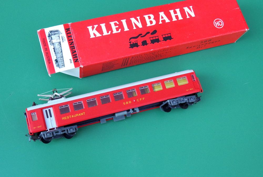 Kleinbahn H0 392 Speisewagen SBB CFF FFS, Leichtstahlwagen (Neu und ...
