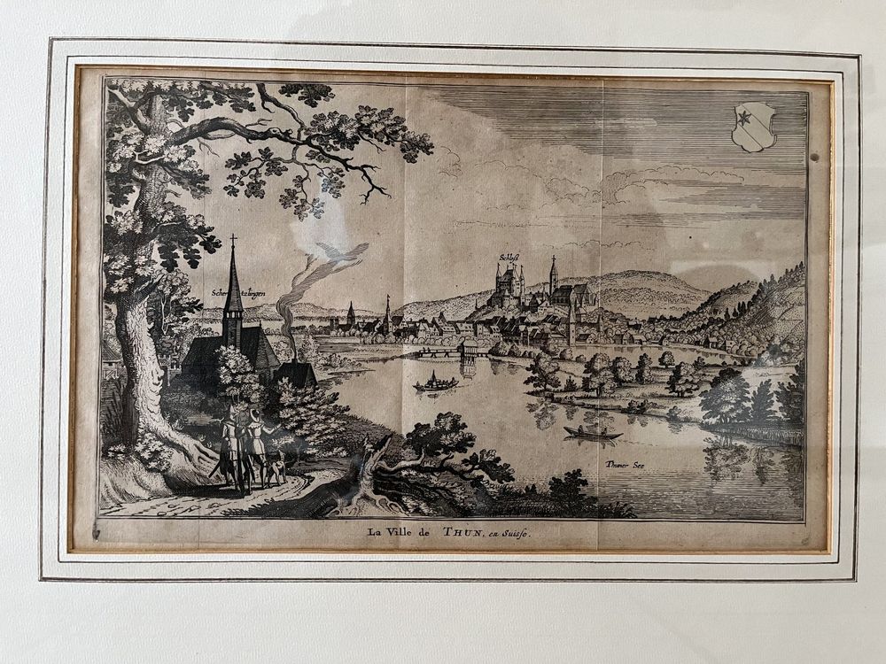Original Kupferstich Thun - Merian Matthäus (1593 - 1650) (Gebraucht) in Seftigen für CHF 120 ...