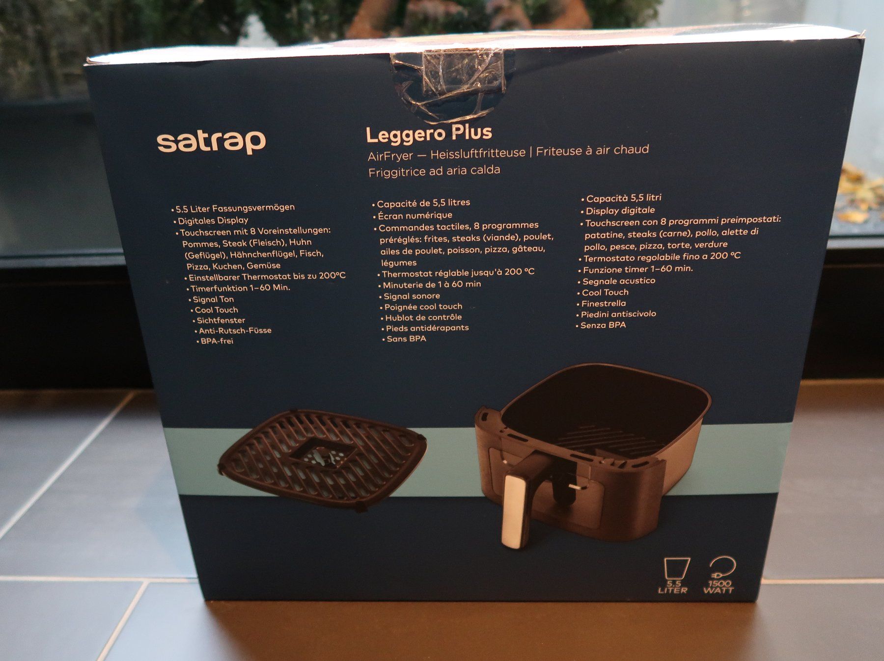 AirFryer Satrap, Leggero Plus, Heissluftfritteuse (Gebraucht) in Wangen ...