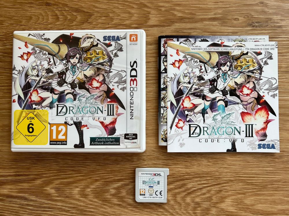 7th Dragon III Code: VFD OVP für Nintendo 3DS ***RAR*** | Kaufen auf Ricardo