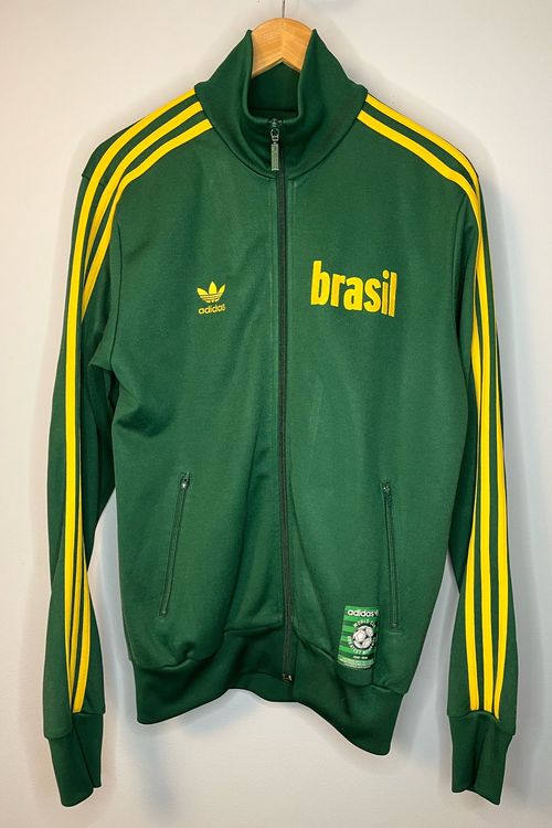 Vintage 00's Adidas Originals Brasil Football Jacket Medium (Gebraucht ...