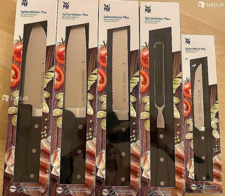 WMF Messer Set, 5-tlg., Spitzenklasse Plus | Kaufen auf Ricardo