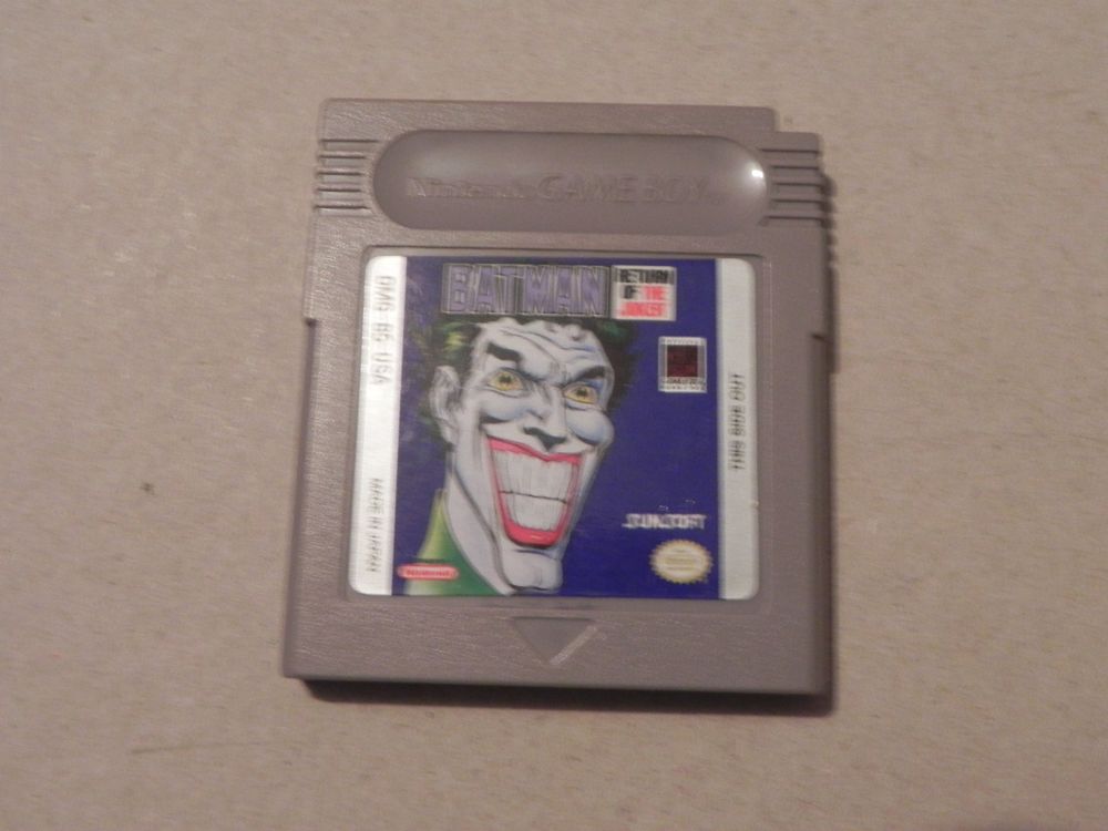Nintendo Gameboy Game Boy Spiel Batman Retourn of the Joker (Gebraucht ...