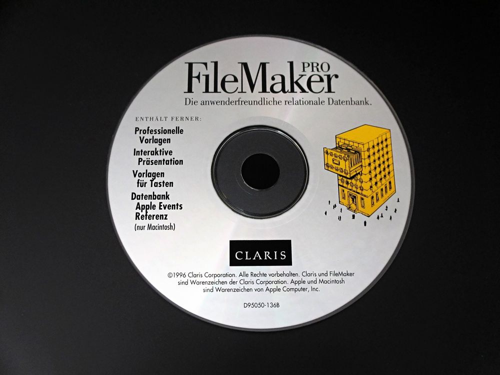 File Maker 3.0 Mac, vom Jahr 1996, ab OS 7.6, antiquarisch | Kaufen auf ...