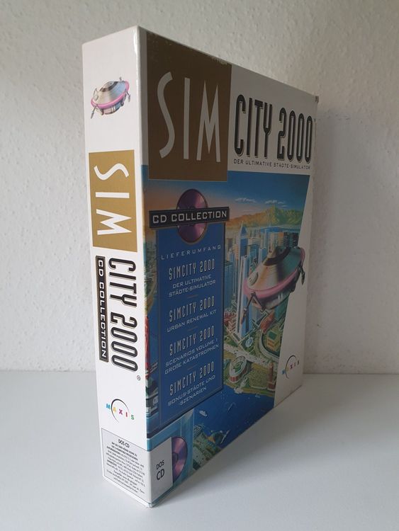 PC Game SimCity 2000 (1993) Big Box (Gebraucht) in Greifensee für CHF ...