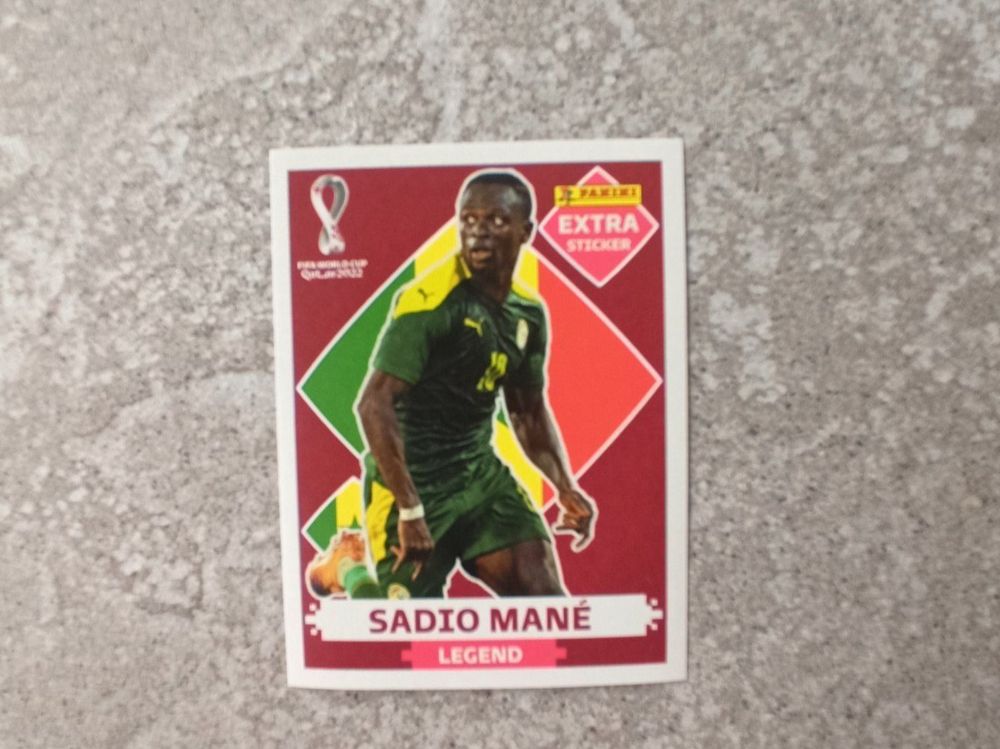 Panini WM 2022 Extra Sticker, Sadio Mané | Kaufen auf Ricardo