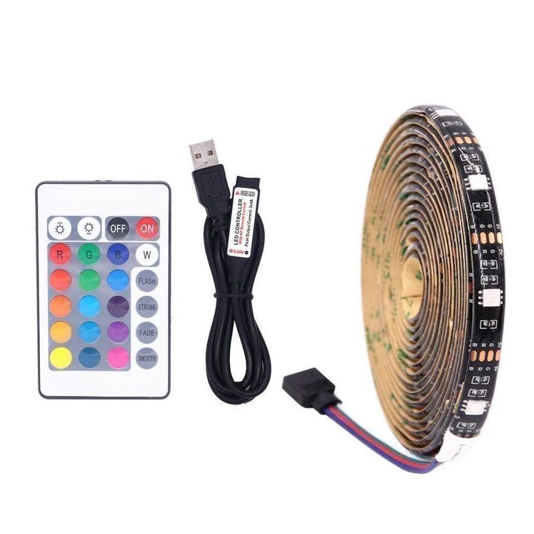 USB RGB LED Strip 5050 5m Set (Neu und originalverpackt) in Diepoldsau ...