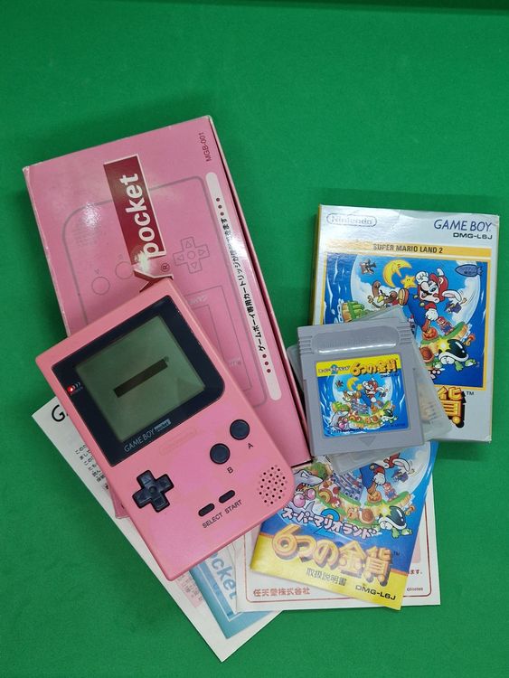 Nintendo Gameboy Pocket mit Super Mario 2 und OVP (Gebraucht) in ...