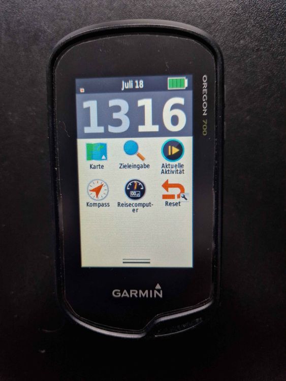 GPS GARMIN Oregon 700 MIT TOPO Schweiz Pro Karten! (Gebraucht) in ...
