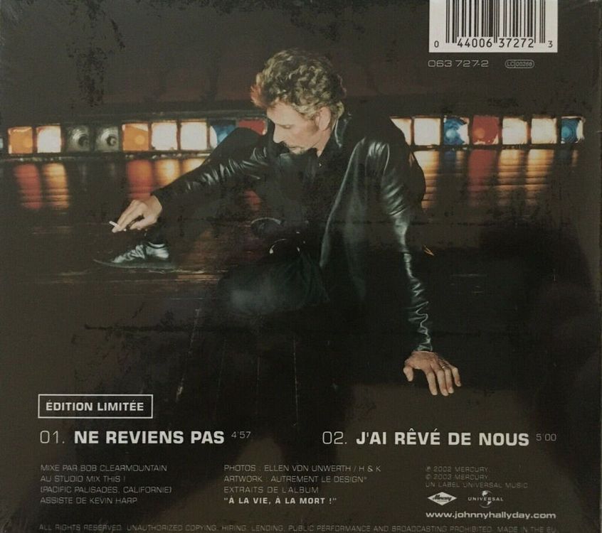 JOHNNY HALLYDAY - NE REVIENS PAS (Neu und originalverpackt) in Bottens ...