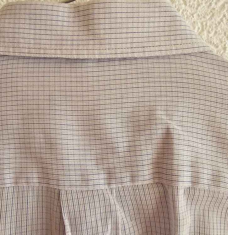 Chemise Gino Rizzi Roma T 42 grise à rayures fines neuve (Neuf (Voir ...