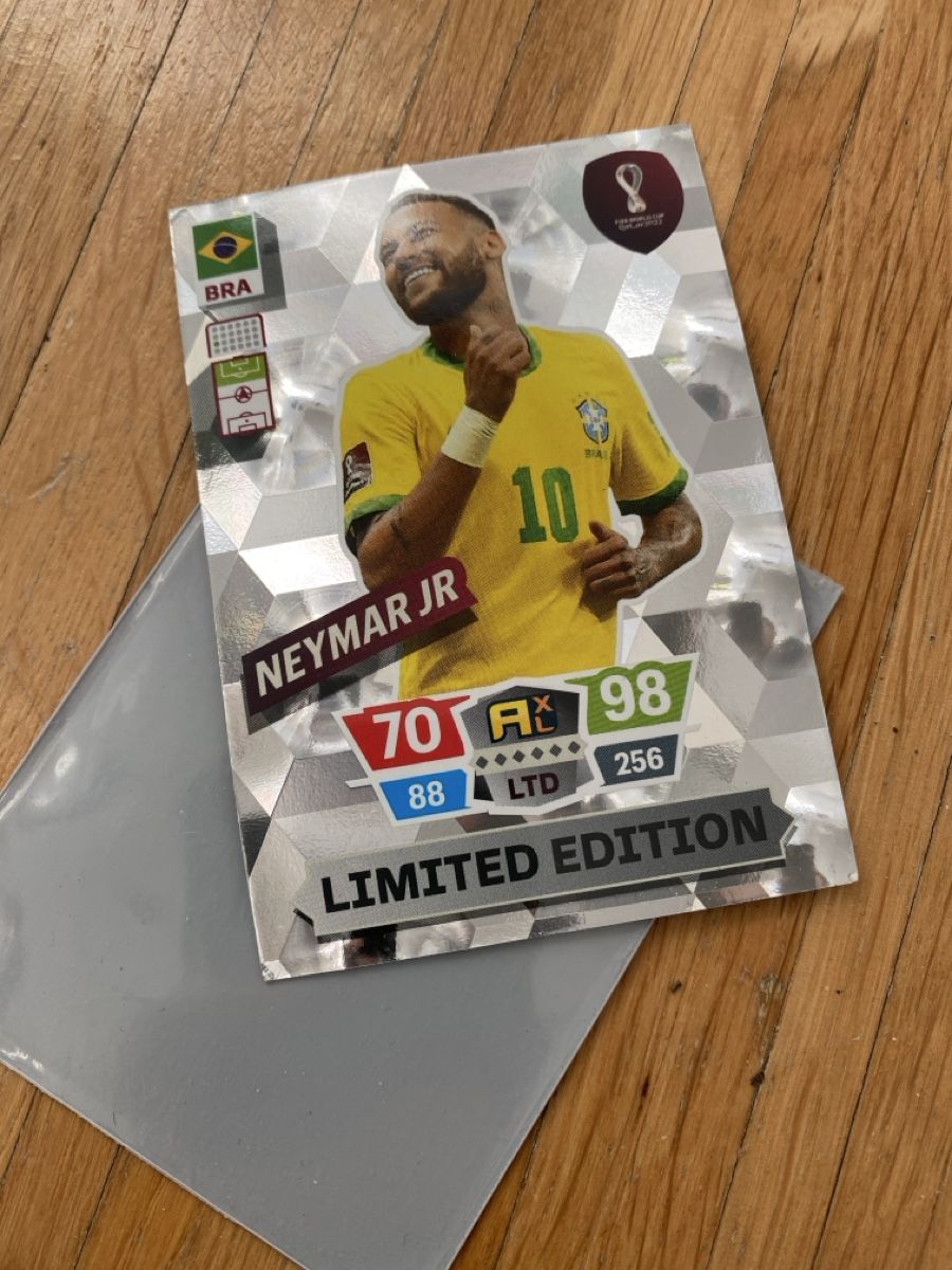 Neymar Jr. - Panini WM 2022 Qatar - Limited Edition! (Neu (gemäss ...