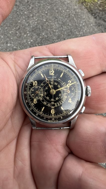 Chronograph Arcadia valjoux 22 (Gebraucht) in Rothrist für CHF 700 ...