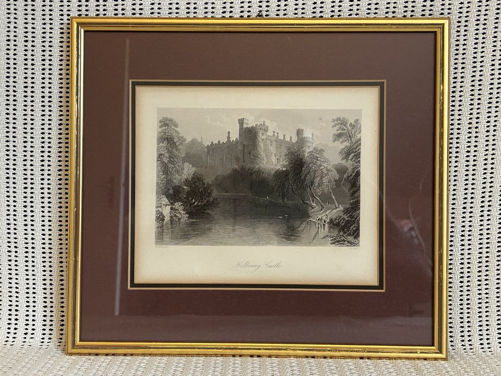 Stahlstich „Kilkenny Castle“ (Gebraucht) in Himmelried für CHF 12.5 – mit Lieferung auf Ricardo ...