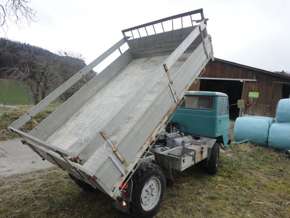 Meili Oldtimer Motorkarren M 3023 mit Kippbrücke (Gebraucht) in Eptingen für CHF 3290 – nur ...